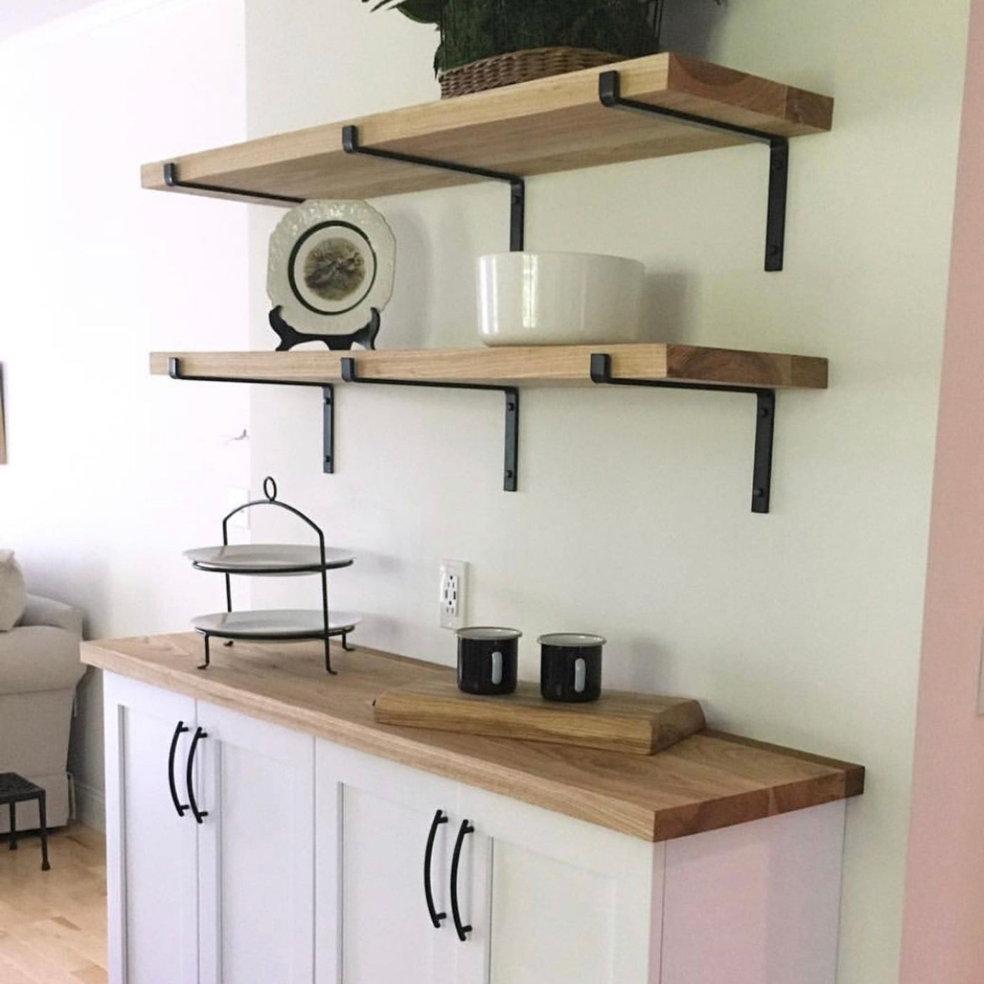 Corner Shelf Brackets - Cascade Iron Co