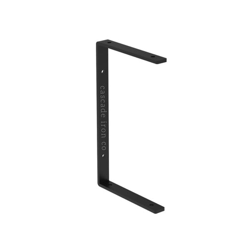 C Bracket for Double Shelves - Cascade Iron Co